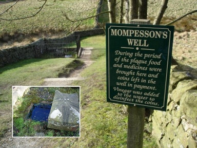Survivors Mad Dog > Derbyshire's 'plague' village > Mompesson's Well